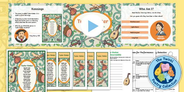 'Tudor-Rotter' – Henry VIII Kenning Poem for KS2